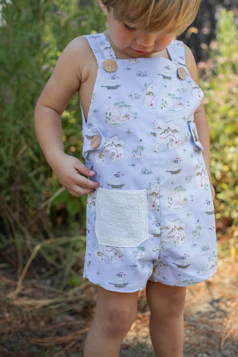 Hayes Vintage Shortall in X Marks the Spot – Hannah Kate Clothing