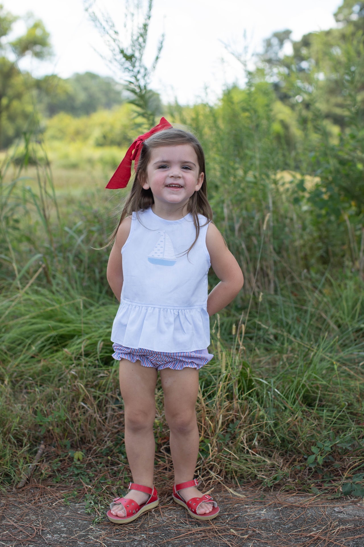 Bloomer Panties in Charleston Stripe – Hannah Kate Clothing